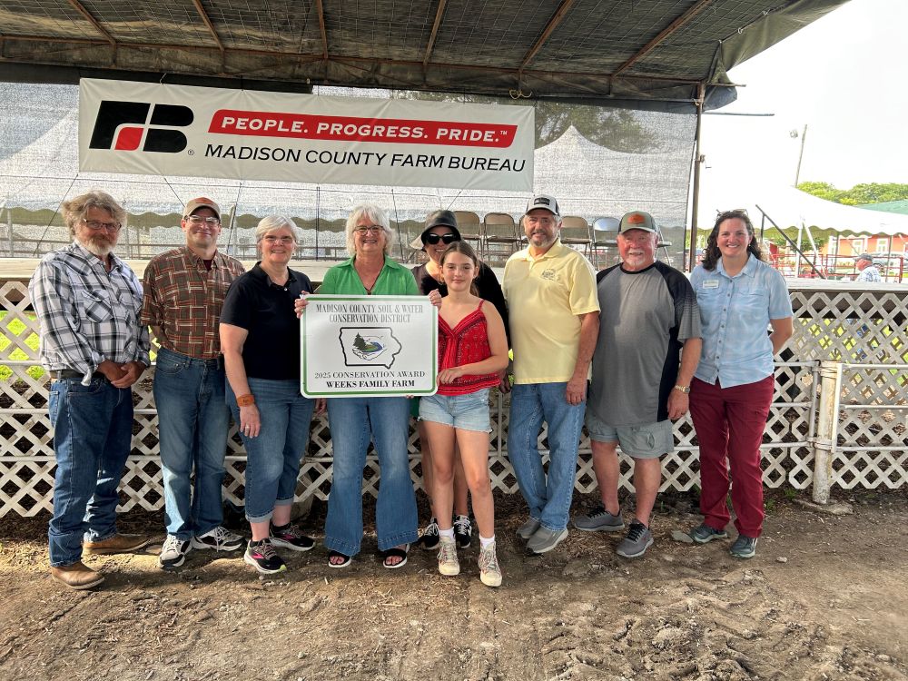 2025 Conservation Award presented to Weeks Family Farm - Madison County ...
